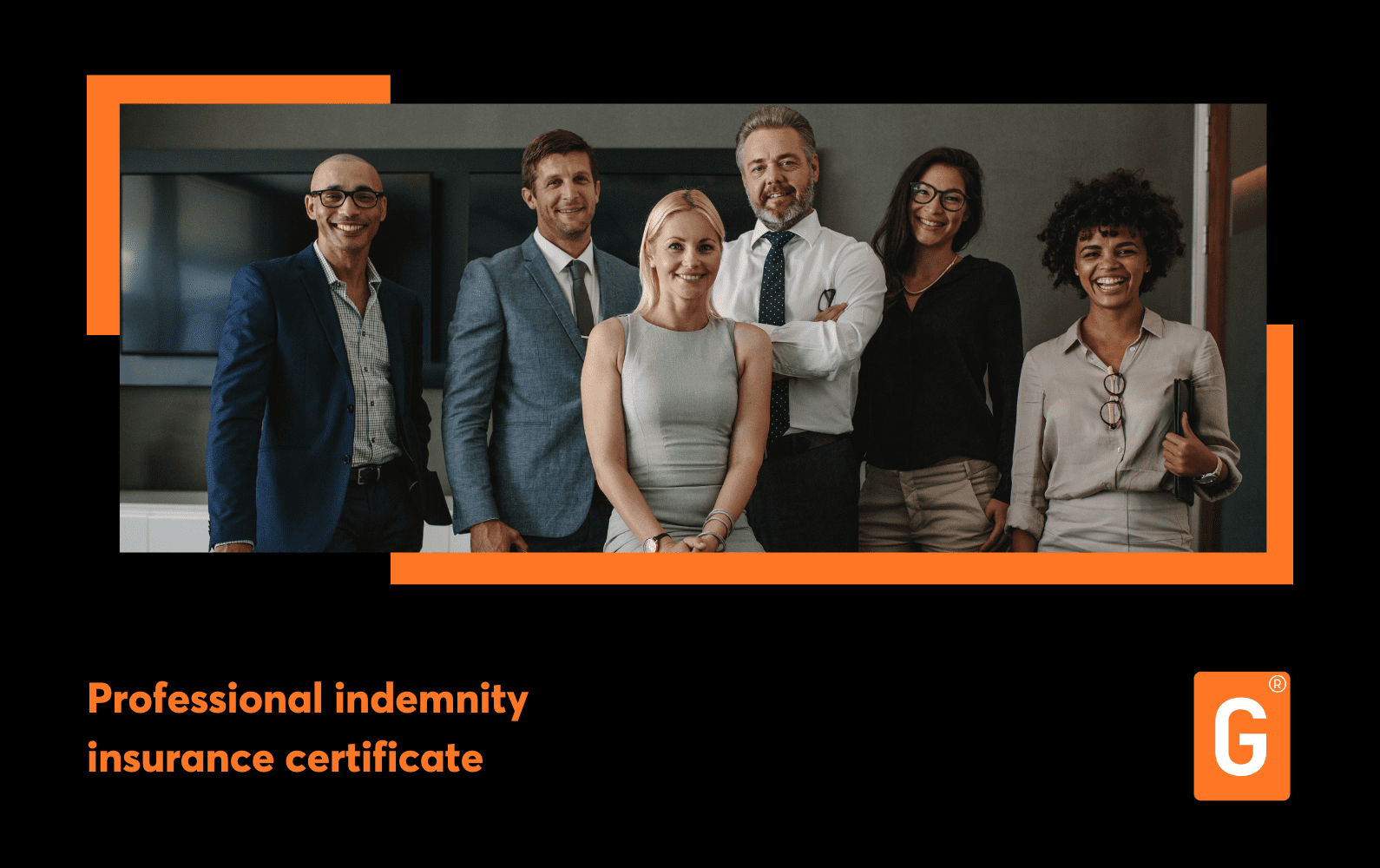 Professional indemnity insurance certificate