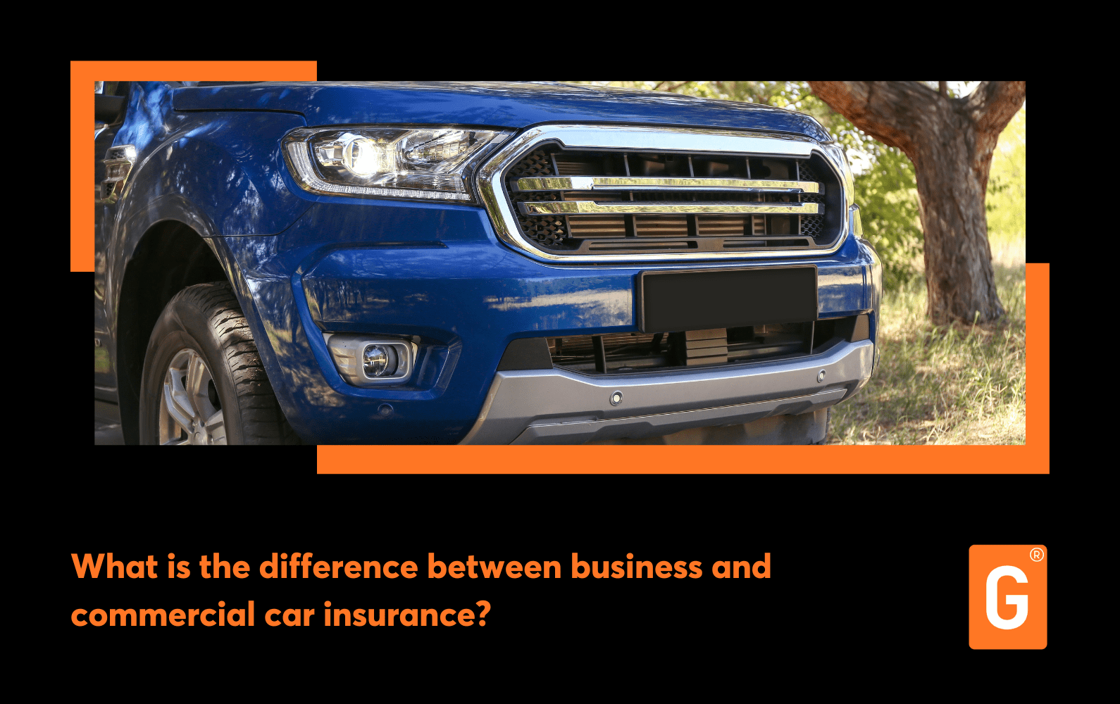 What is the difference between business and commercial car insurance?